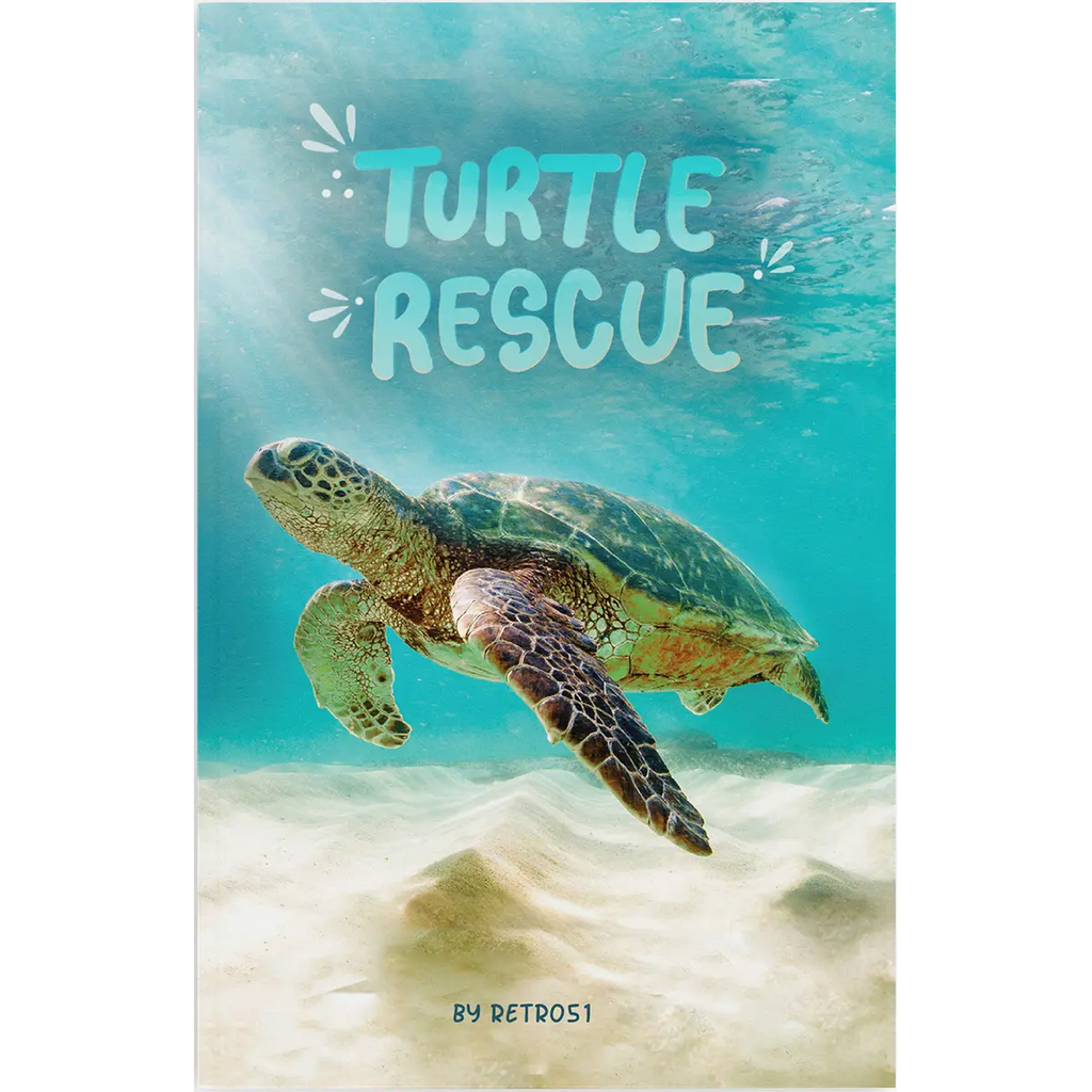 Retro 51 Tornado Sea Turtle Rescue Classic Notebook