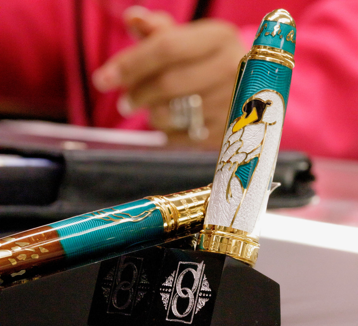 David Oscarson Russian Imperial Sky Blue Limited Edition Fountain Pen ...