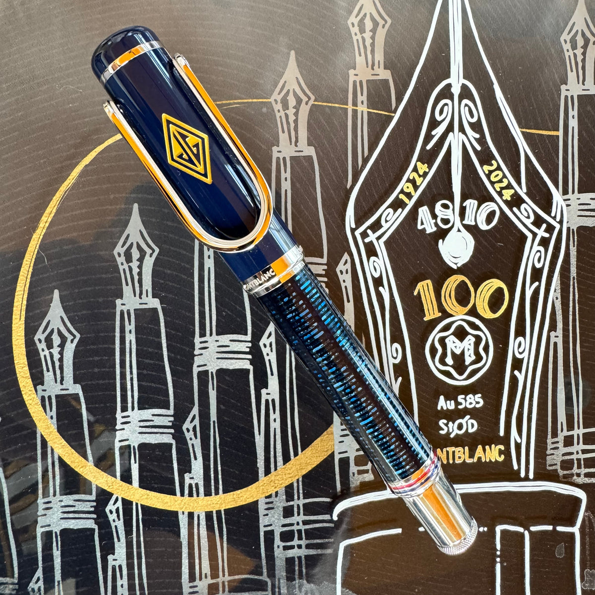 Montblanc Great Characters Fountain Pen - Great Gatsby (Special Editio ...