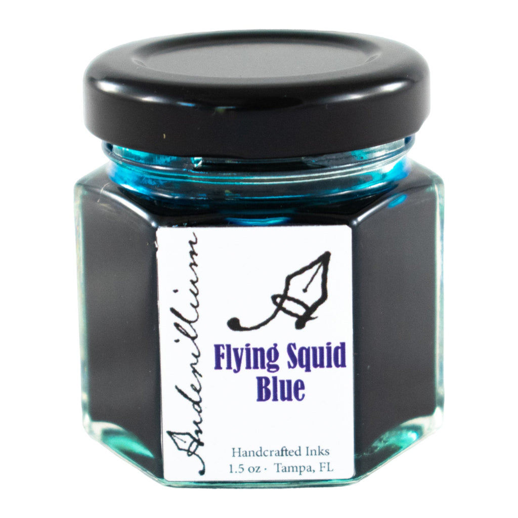 Anderillium Cephalopod Ink - Flying Squid Blue - 1.5 oz - Pen Boutique Ltd