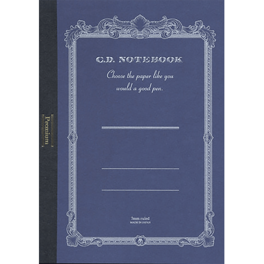 Apica Premium CD Notebook - Blue - Lined - A5 Japanese Stationery ...