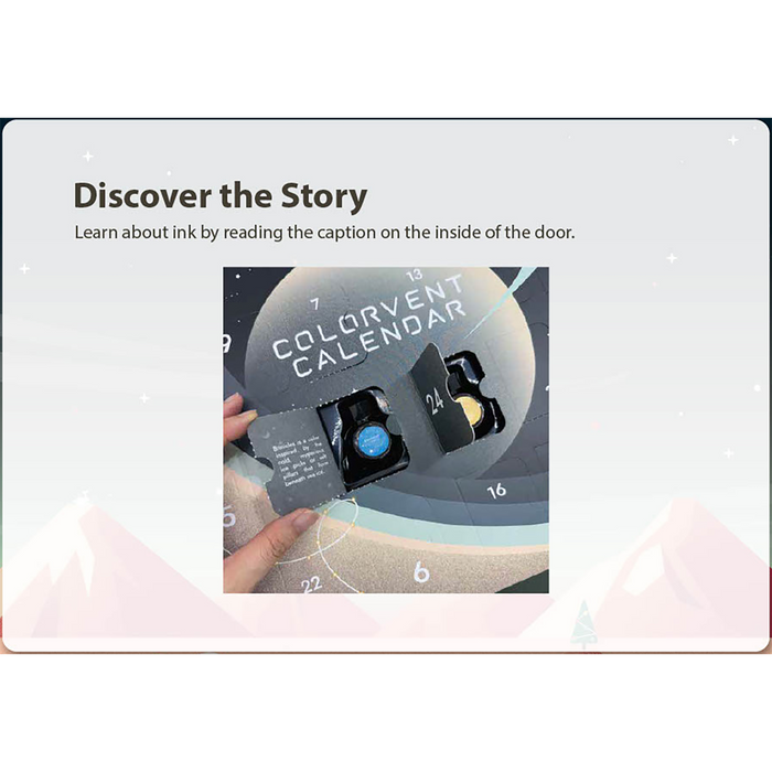 Colorverse 2025 Colorvent Ink Calendar (Limited Edition)