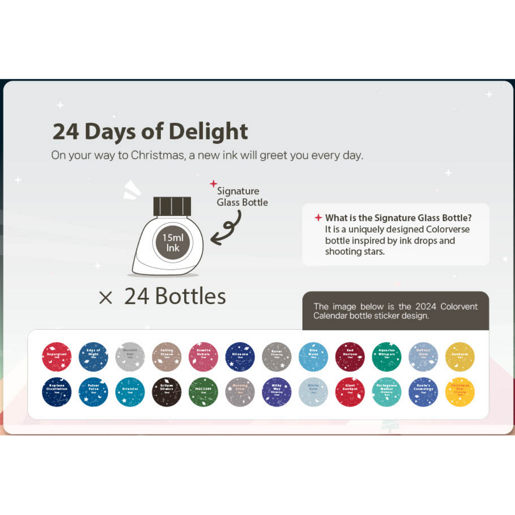 Colorverse 2025 Colorvent Ink Calendar (Limited Edition)