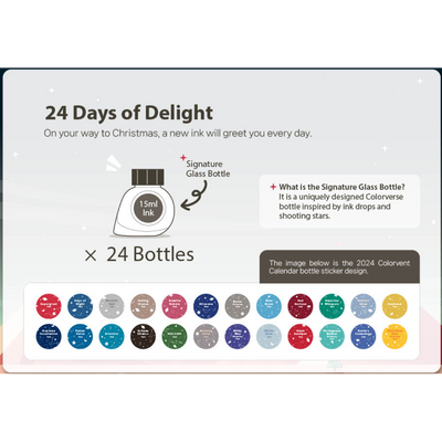 Colorverse 2025 Colorvent Ink Calendar (Limited Edition)