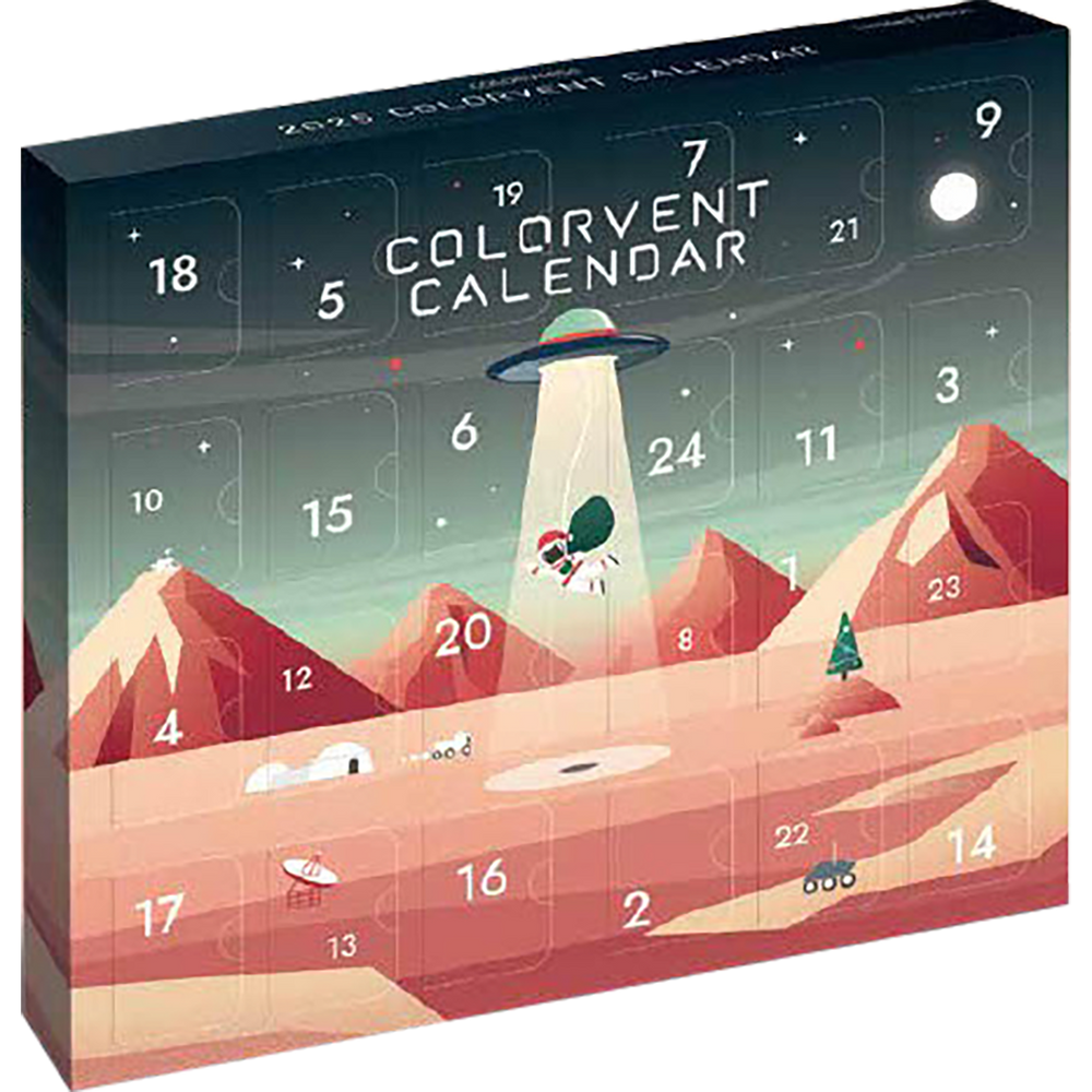 Colorverse 2025 Colorvent Ink Calendar (Limited Edition)
