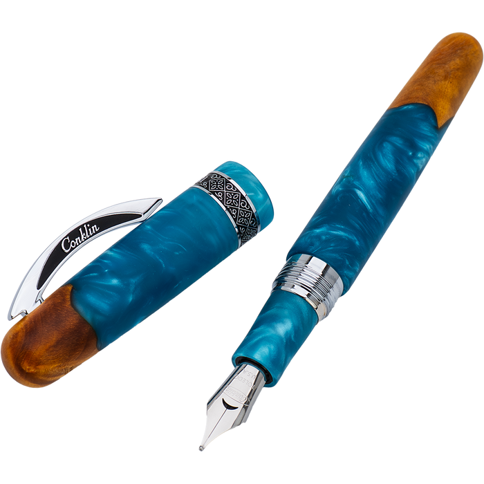 Conklin 1898 Spectra Blue Fusion Fountain Pen | Pen Boutique
