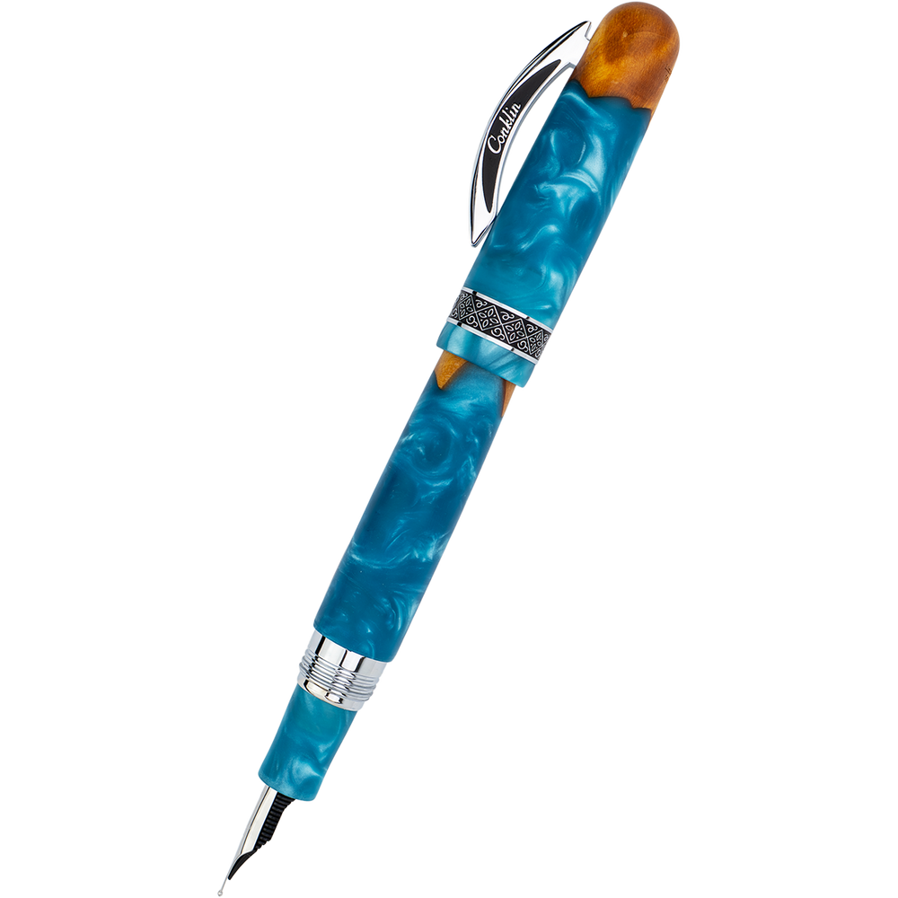 Conklin 1898 Spectra Blue Fusion Fountain Pen | Pen Boutique