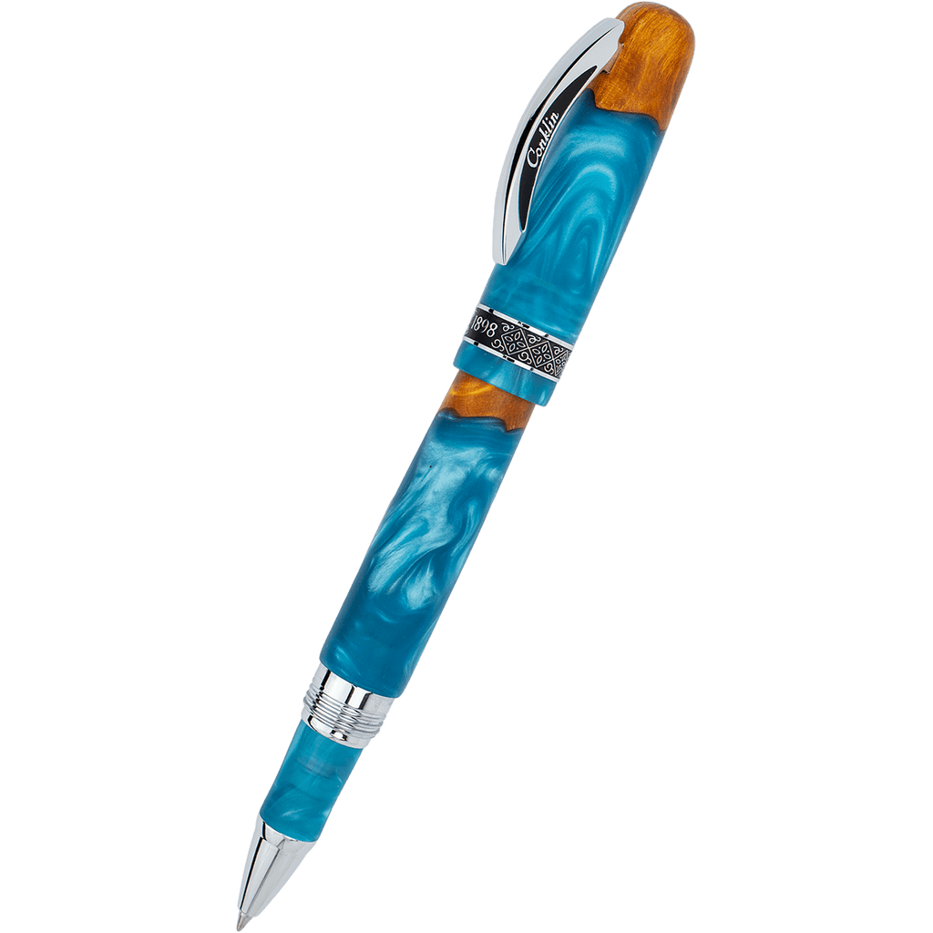 Conklin 1898 Spectra Blue Fusion Rollerball | Pen Boutique