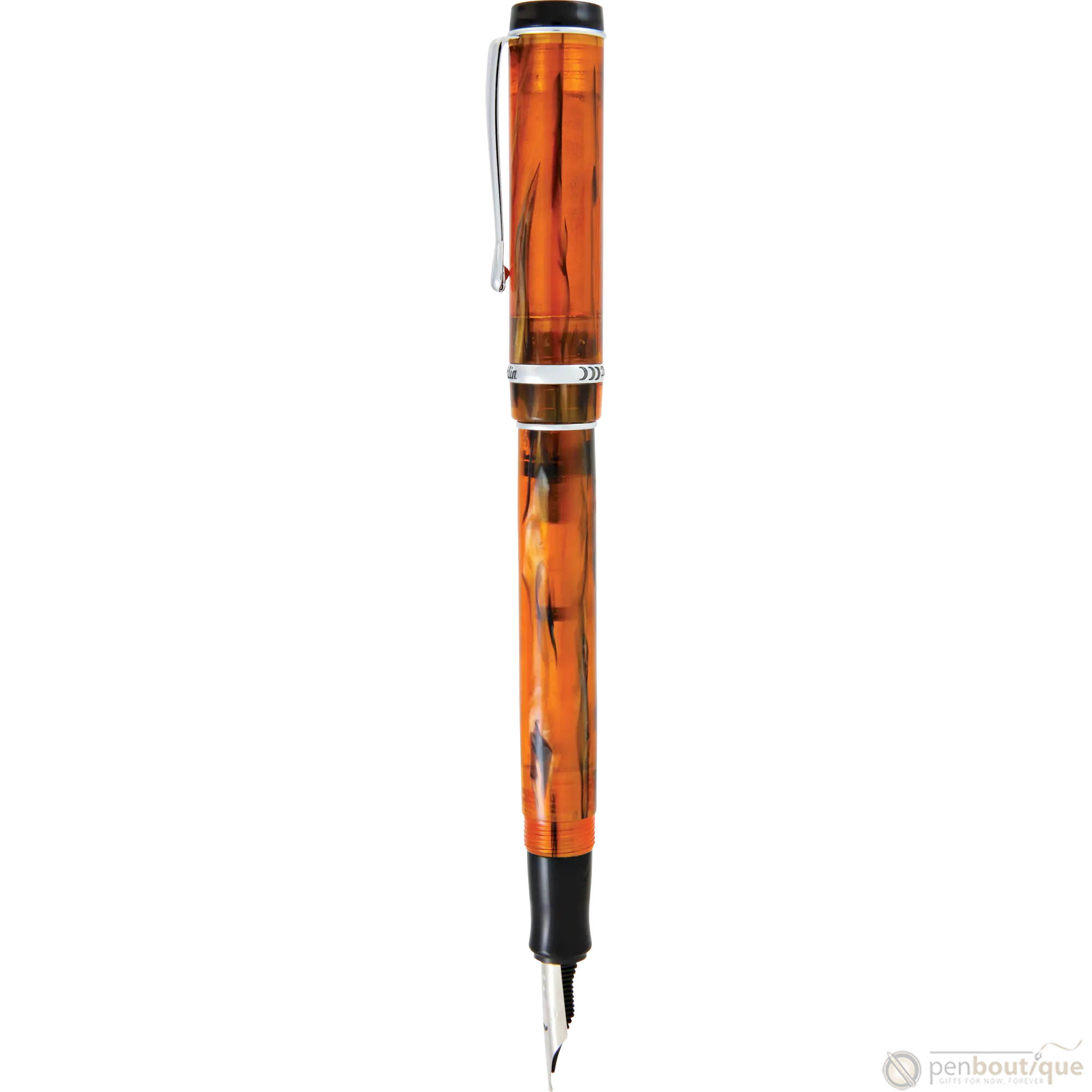 Conklin Duragraph Fountain Pen - Amber