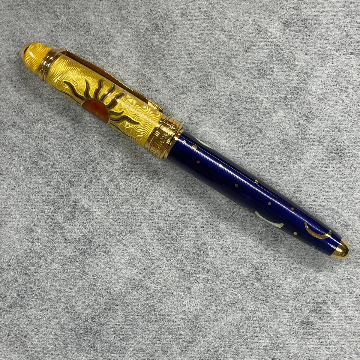 David Oscarson Celestial Golden Yellow Blazing Saffron Limited Edition - Pen Boutique Ltd