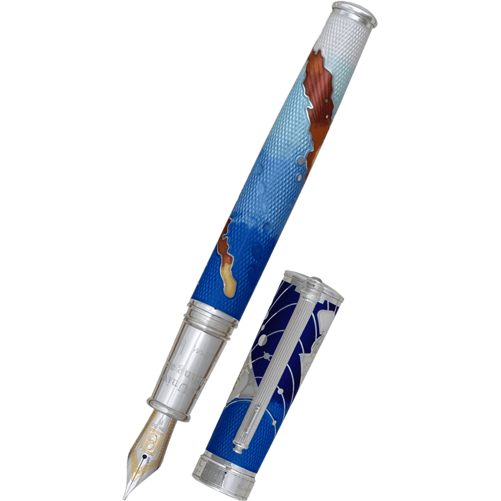 David Oscarson Edwin Hubble Fountain Pen - Stratospheric Blue