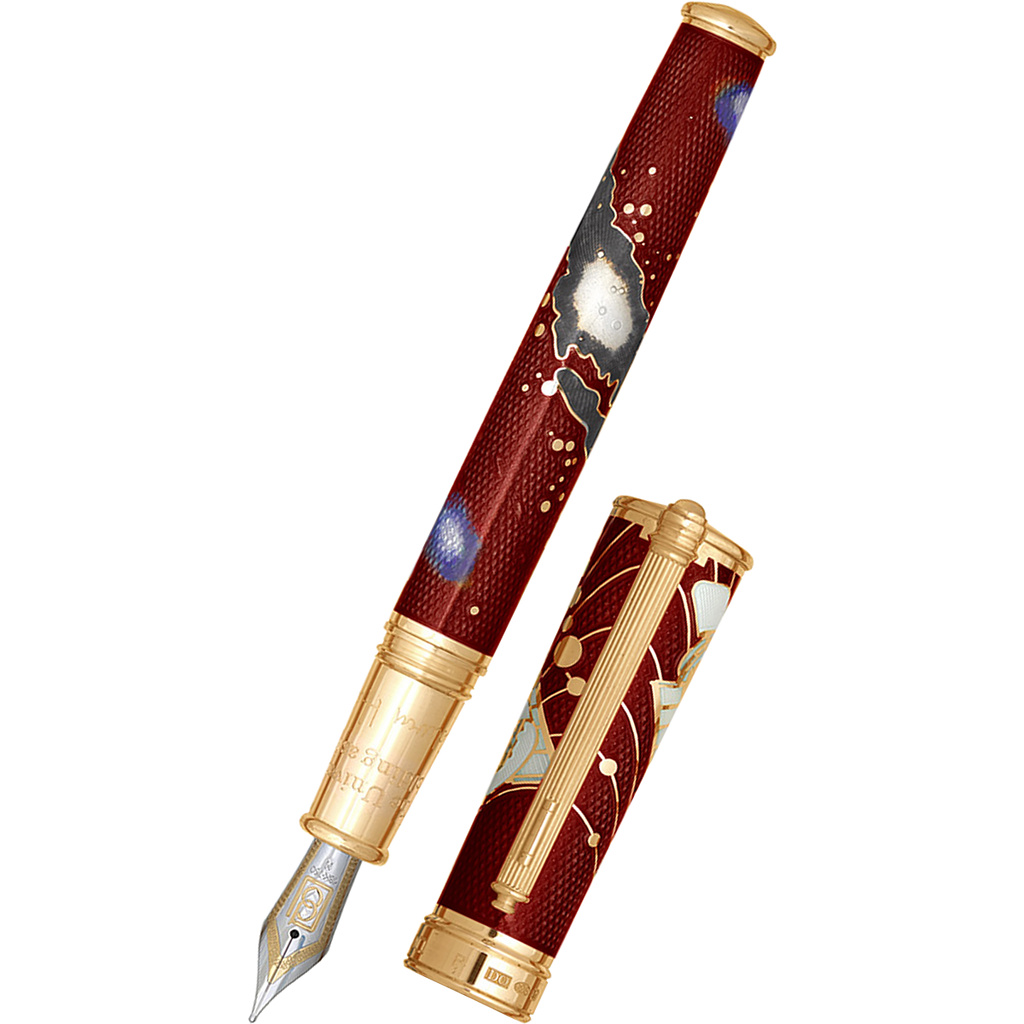 David Oscarson Edwin Hubble Fountain Pen - Infrared