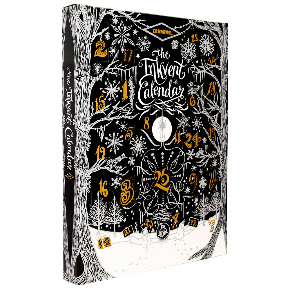 Diamine Inkvent Inks - 2024 Calendar (Black Edition)