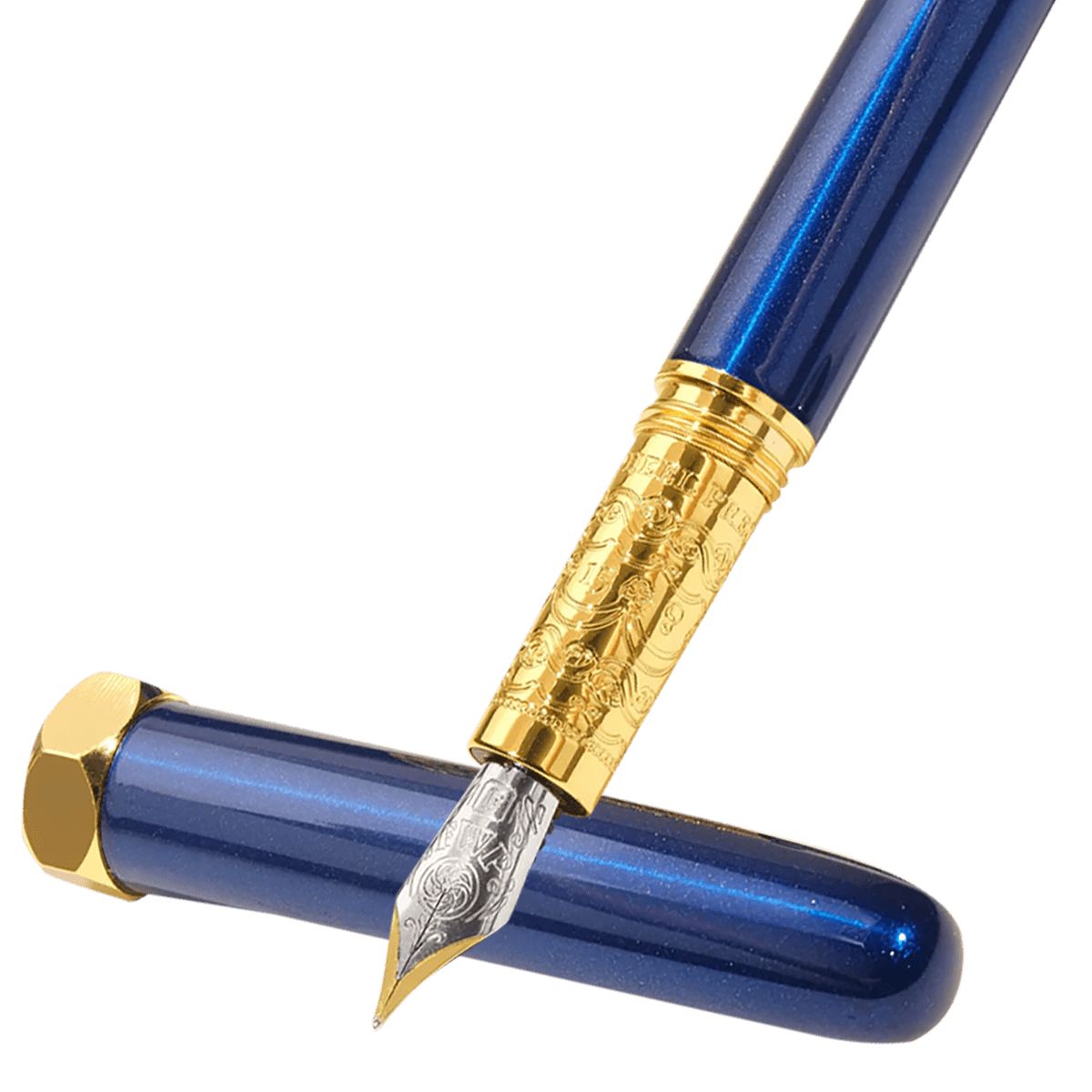 Ferris Wheel Press Bijou Blue Revelry Fountain Pen | Pen Boutique
