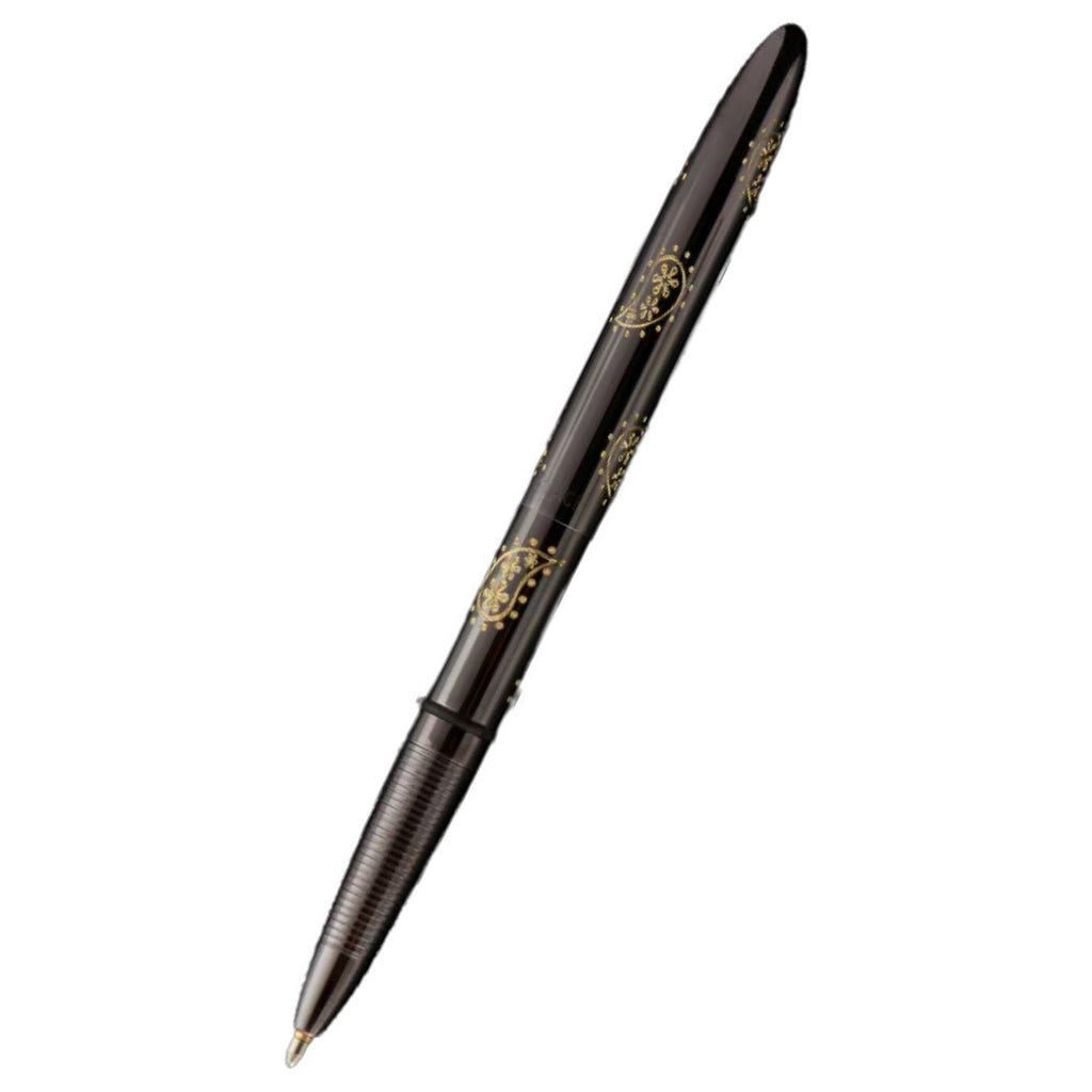 Fisher Space Bullet Titanium Nitride - Dark Matte Black (Paisley Desig