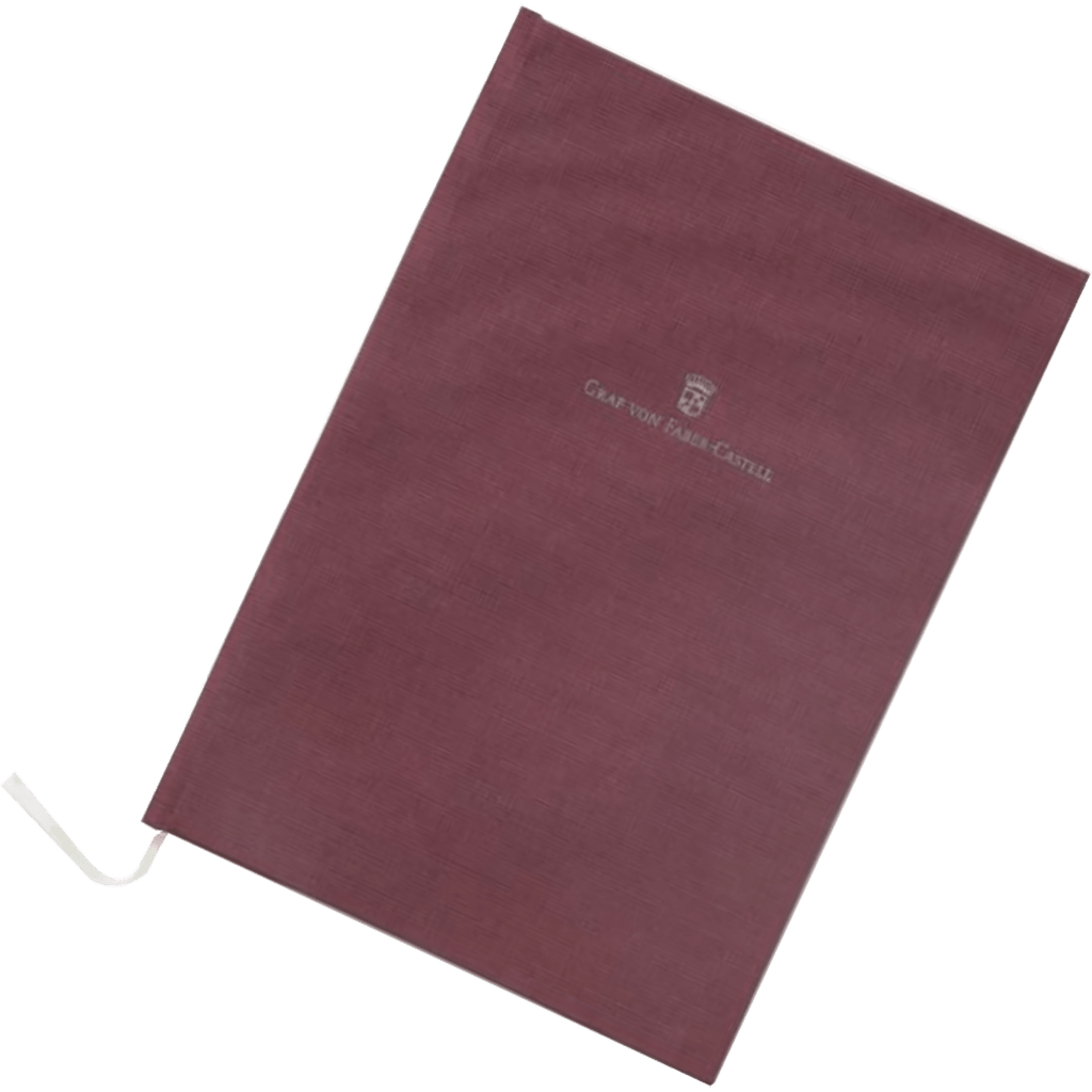 Graf von Faber-Castell Tamitio Linen Notebook A5 – Dark Bordeaux | 160 ...