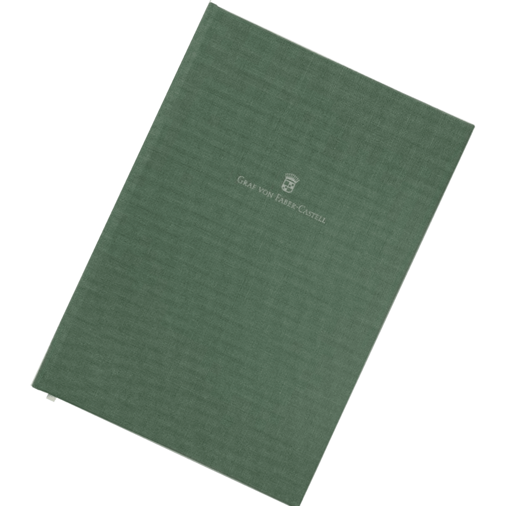 Graf von Faber-Castell Tamitio Linen Notebook A5 – Dark Green | 160 pg ...