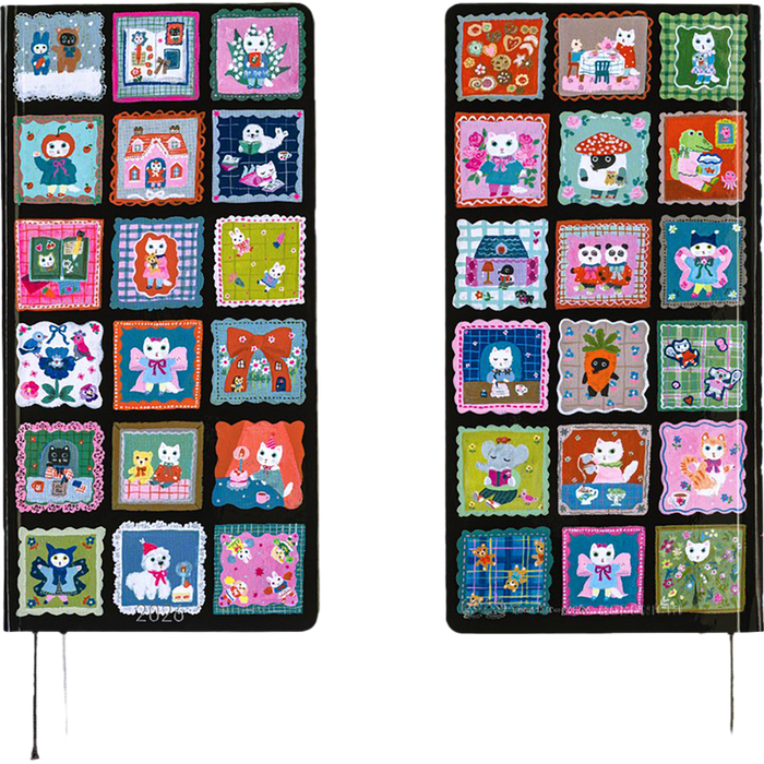 Hobonichi Yumi Kitagishi White Cat Planner | Weeks April Start