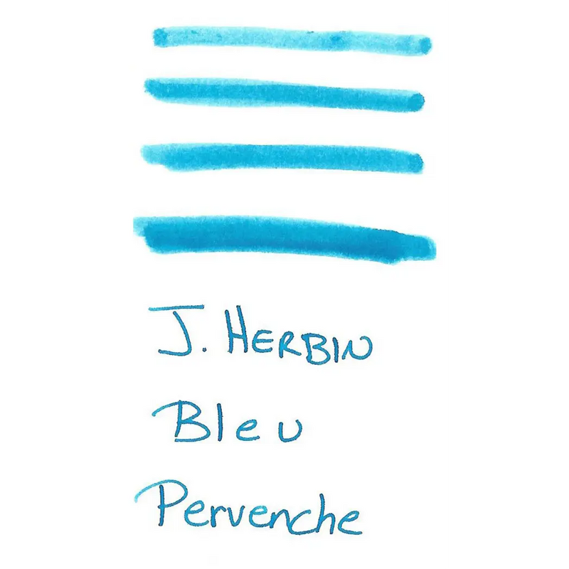 J. Herbin 30ml Fountain Pen Bottled Ink - Bleu Pervenche