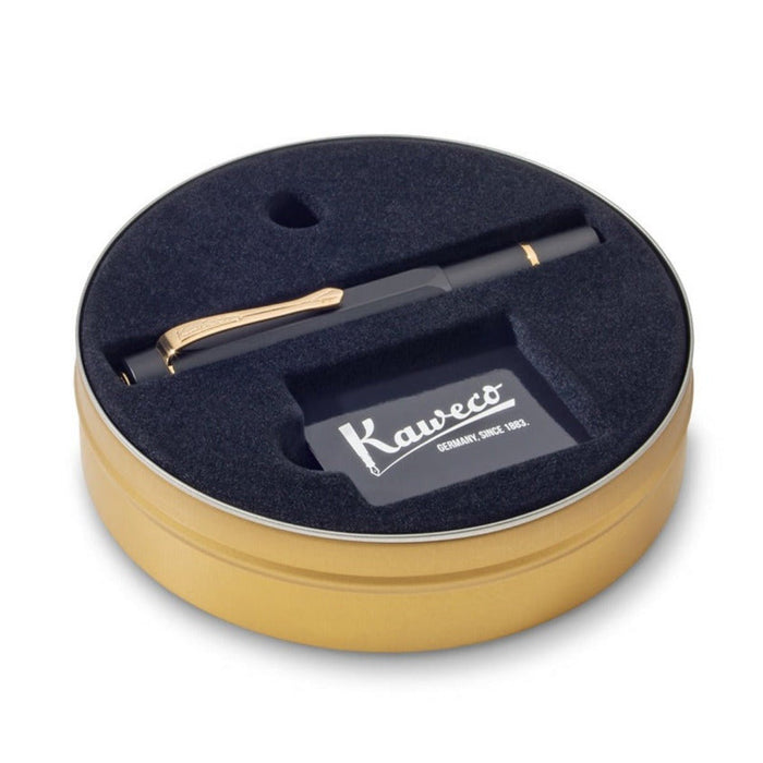 Kaweco Sport Piston Filler Fountain Pen Set - Black