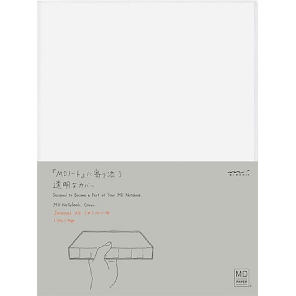 Midori Clear Cover for Codex A5 – Transparent Notebook Protector