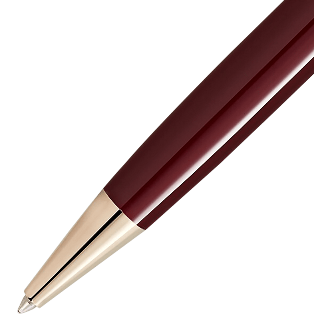 Montblanc 164 Meisterstuck Ballpoint Pen - Burgundy Red 2025 Edition ...