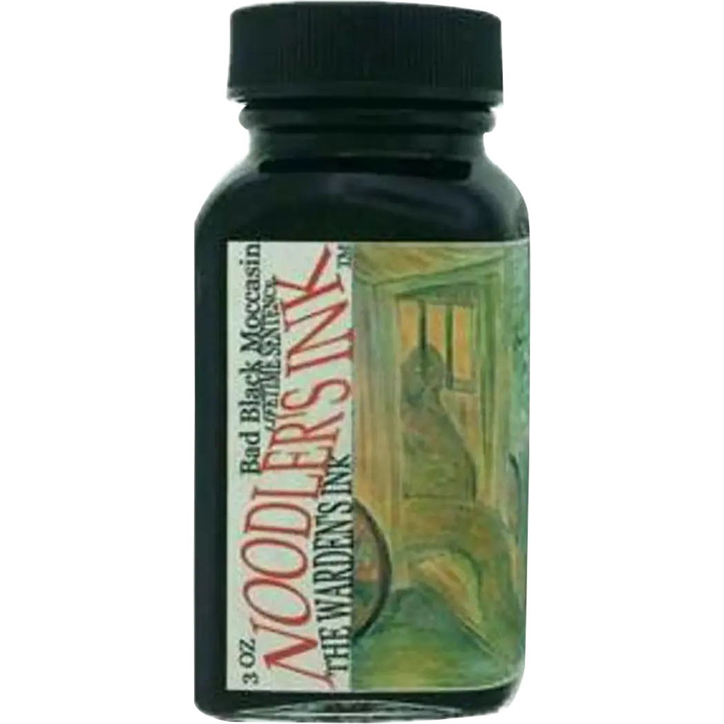 Tinta embotellada Noodler's Ink Bad Black Mocassin - Pen Boutique Ltd