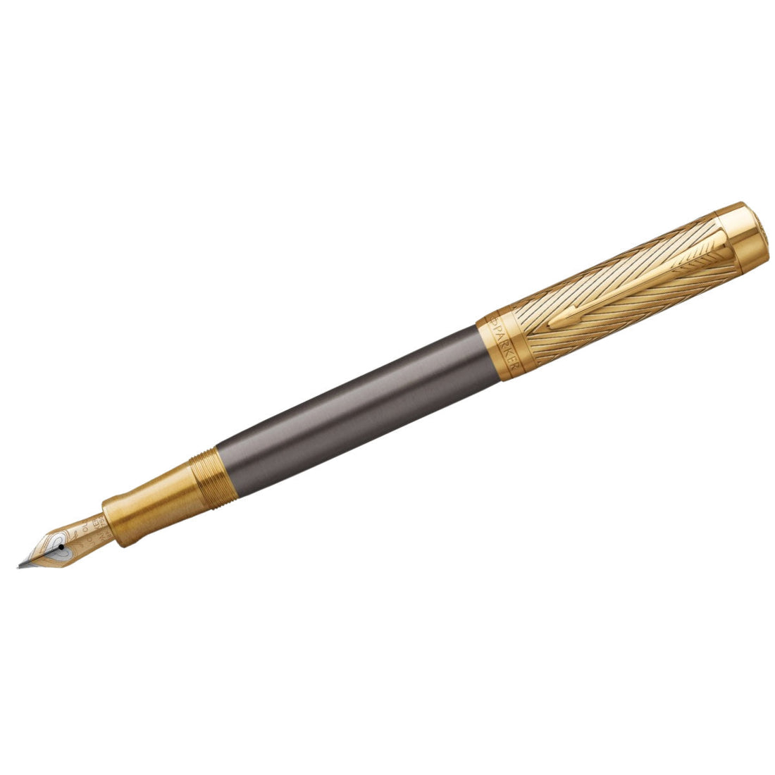 Parker Duofold Arrow Fountain Pen – Pioneer – 23K Gold