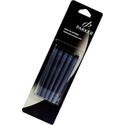 Parker Fountain Pen Ink Cartridges - Permanent Black (5 per pack)