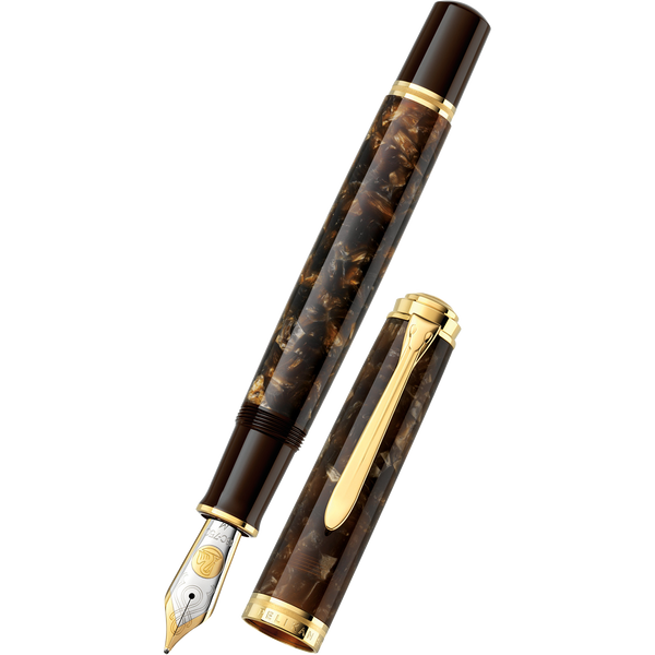 Pelikan M1000 Souveran Fountain Pen - Renaissance Brown (SPECIAL EDITI