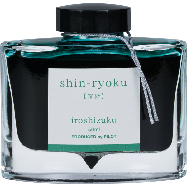 Pilot Iroshizuku Forest Green Shin ryoku Fountain Pen Ink Bottle Pen Boutique Ltd