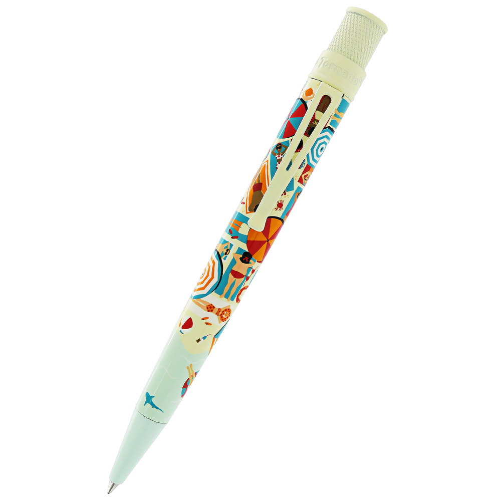 Retro 51 Tornado Popper Rollerball Pen - Beachy Side-Up (Limited Editi