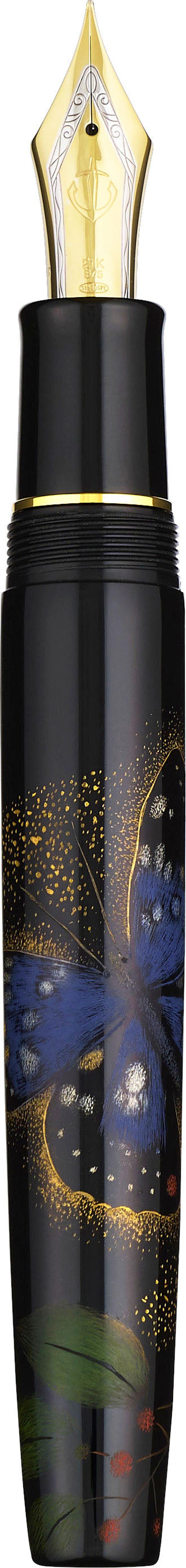 Sailor King of Pens – Chinkin Giant Purple Butterfly Fountain Pen ...