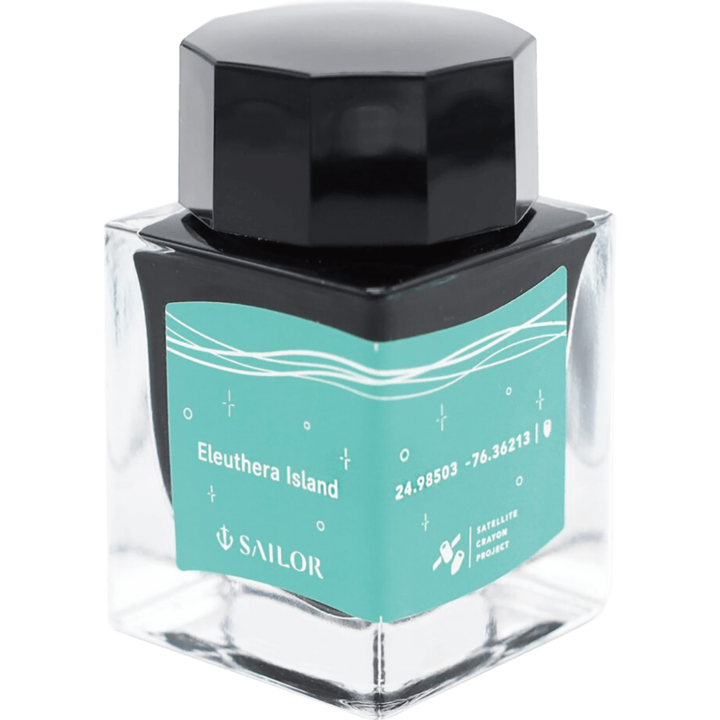 Sailor Crayon Project Eleuthera Island Ink – 20ml Turquoise Fountain ...