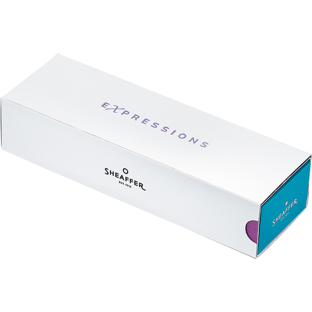 Sheaffer 100 Ballpoint Pen – Expressions Blue Pink | Luxury Writing Gift