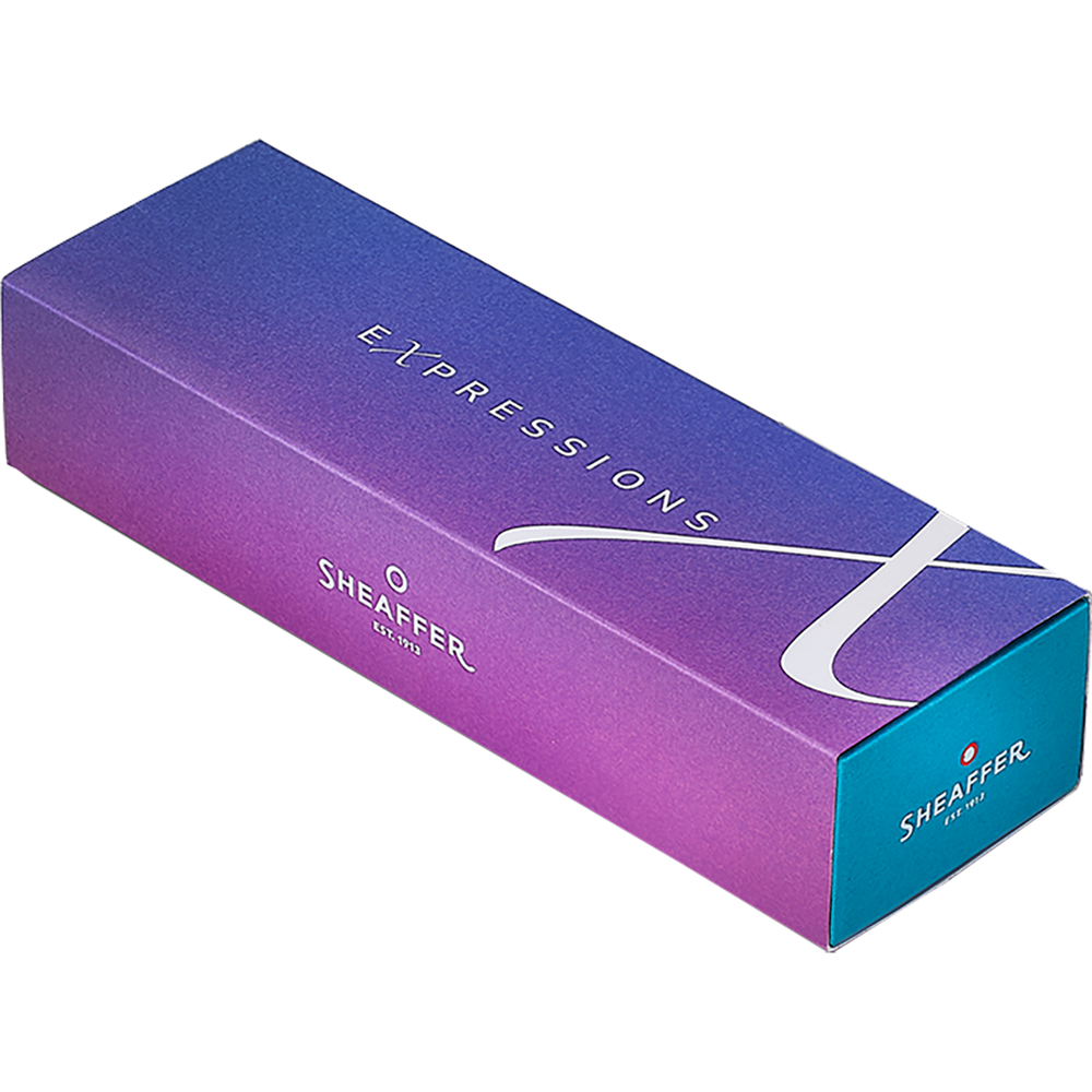 Sheaffer 100 Ballpoint Pen – Expressions Blue Pink | Luxury Writing Gift