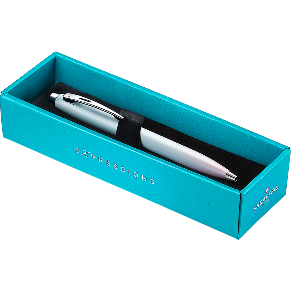 Sheaffer 100 Ballpoint Pen – Expressions Blue Pink | Luxury Writing Gift