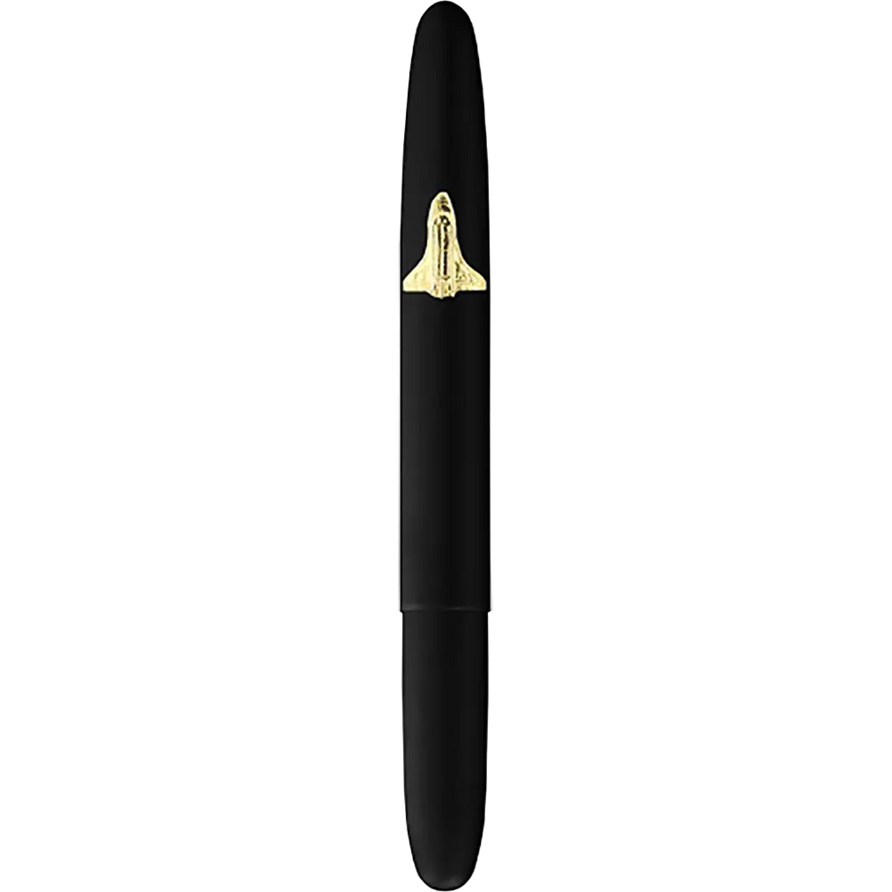 Fisher Space Pen Matte Black Bullet with Space Shuttle Ballpoint Pen ...