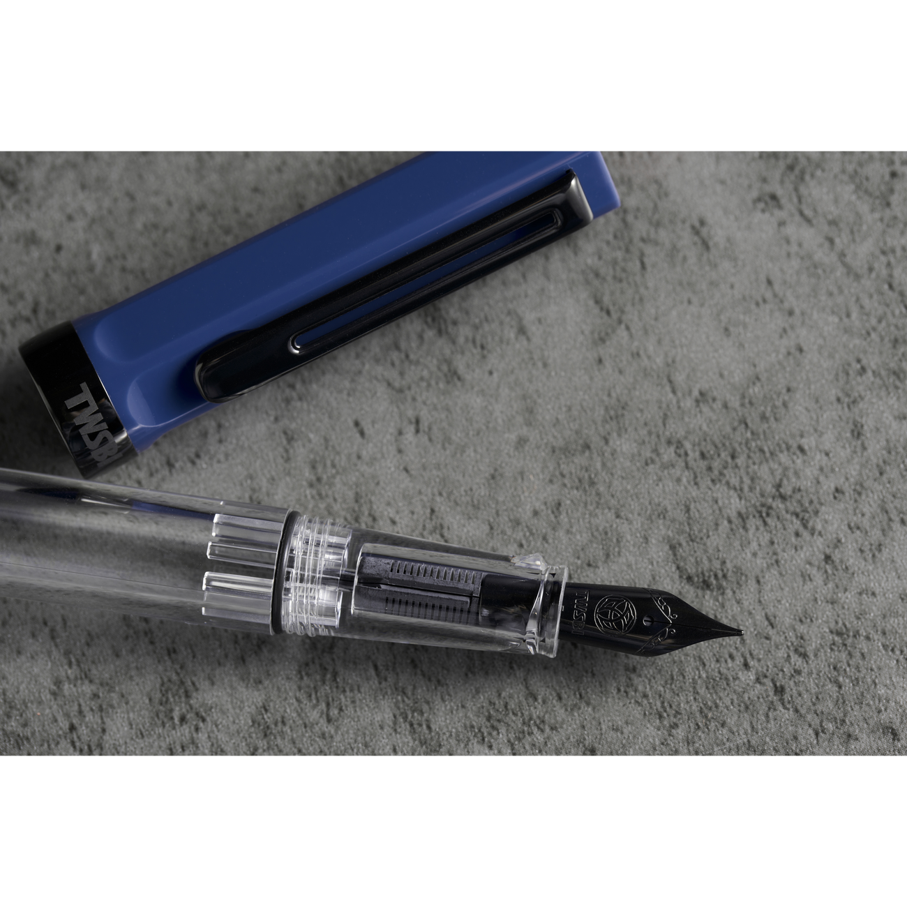 TWSBI Eco Fountain Pen - Slate Blue with Onyx