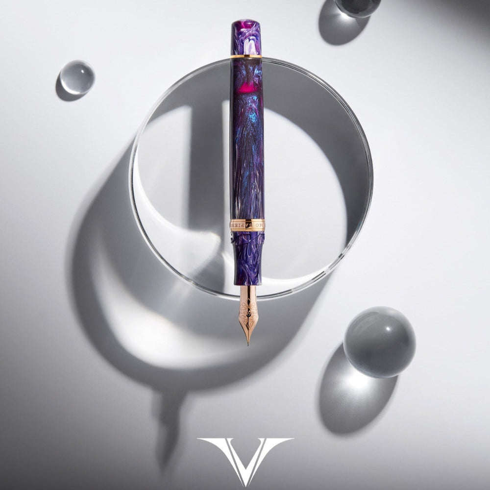 Visconti Homo Sapiens Earth Origins Fountain Pen - Aether - 18k Gold N