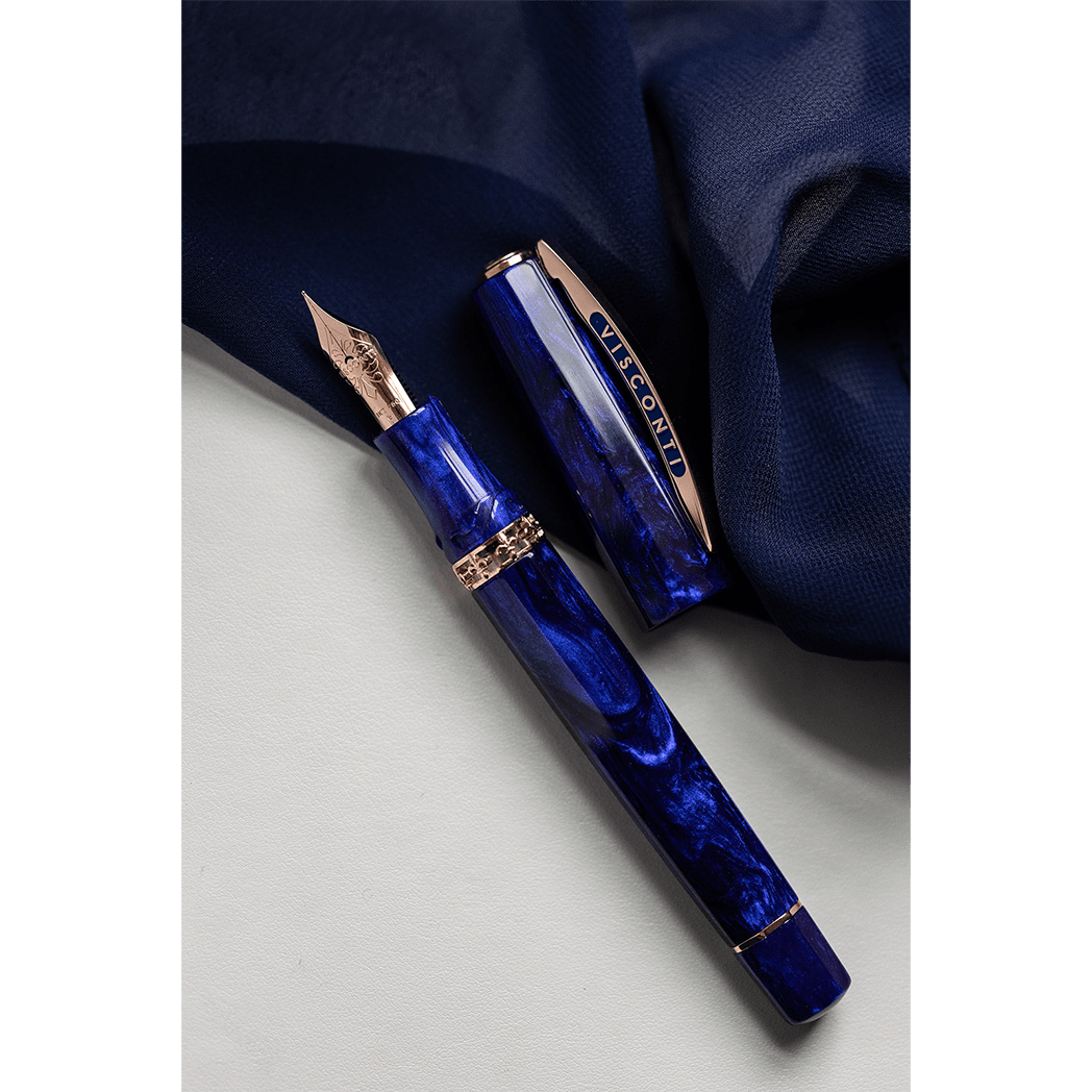 Visconti Medici Fountain Pen - Viola - Italian Purple (Limited Edition ...