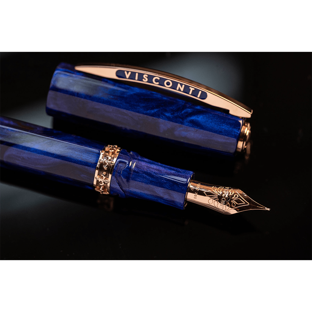 Visconti Medici Fountain Pen - Viola - Italian Purple (Limited Edition ...