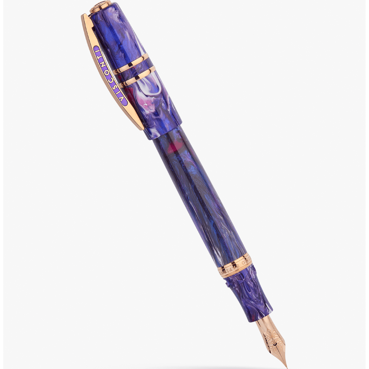 Visconti Homo Sapiens Earth Origins Fountain Pen - Aether - 18k Gold N ...