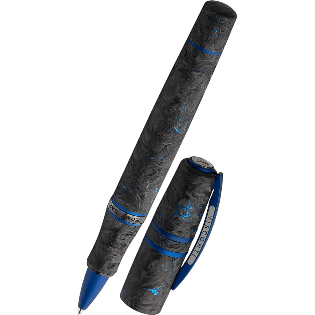 Visconti Homo Sapiens Rollerball Pen - Carbon Abyssus Limited Edition ...