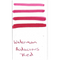 The Waterman 50ml Ink Bottle Audacious Red
