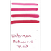 The Waterman 50ml Ink Bottle Audacious Red