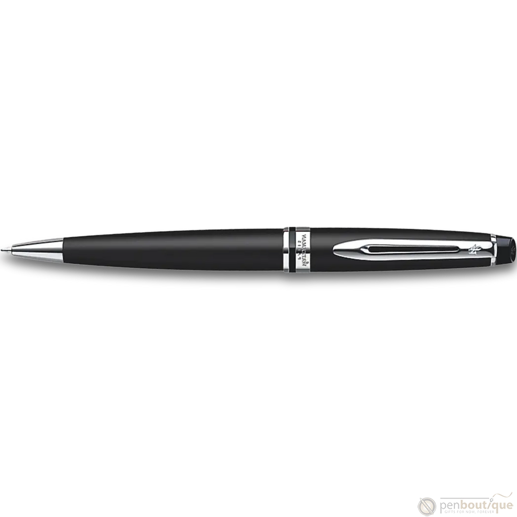 Waterman Expert Ballpoint Pen - Matte Black - Chrome Trim