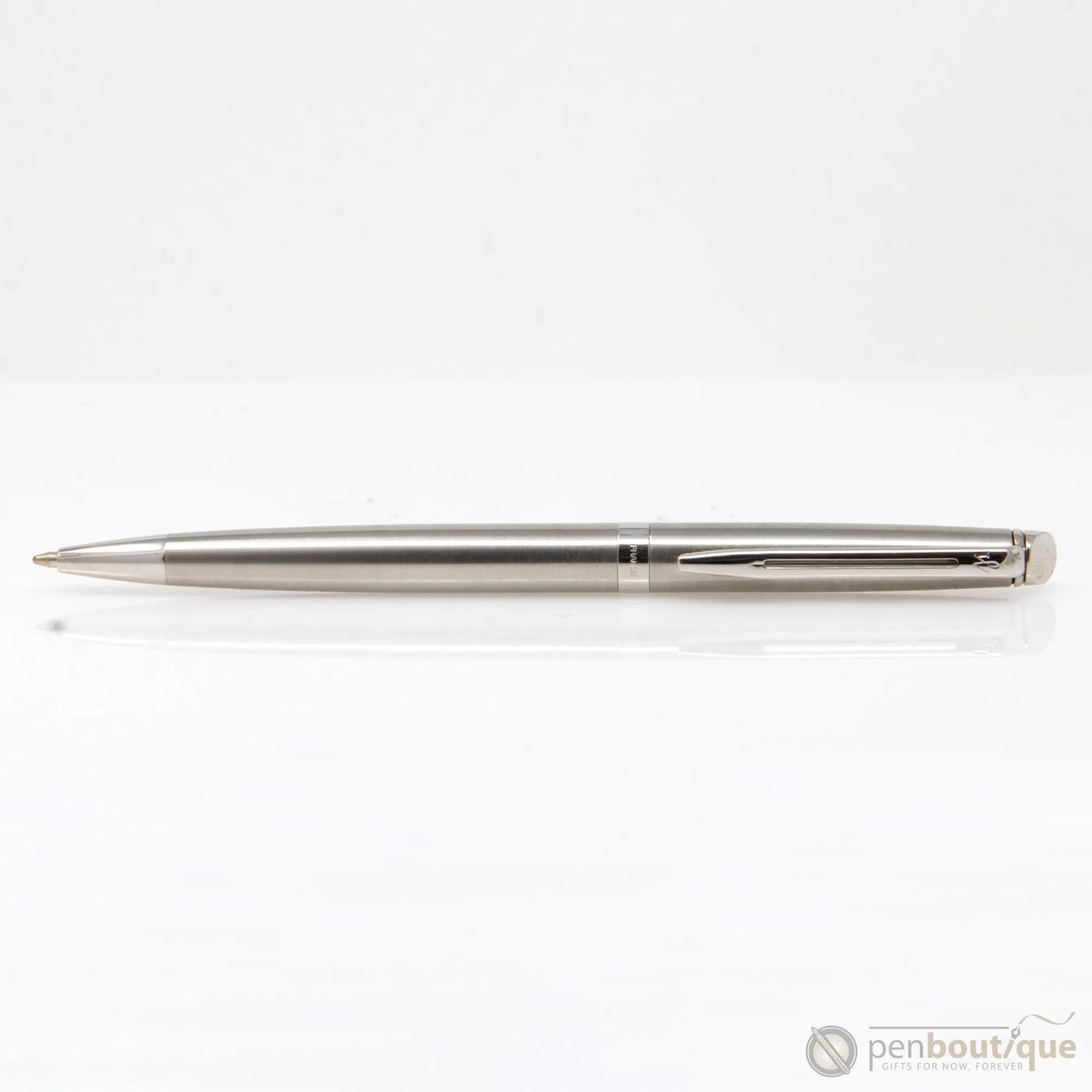 Waterman Hemisphere Essential Stainless Steel CT Ballpoint Pen
