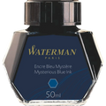 The Waterman 50ml Ink Bottle Mysterious Blue