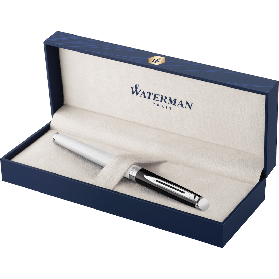 Waterman Hemisphere Fountain Pen - Colour Blocking Black & White